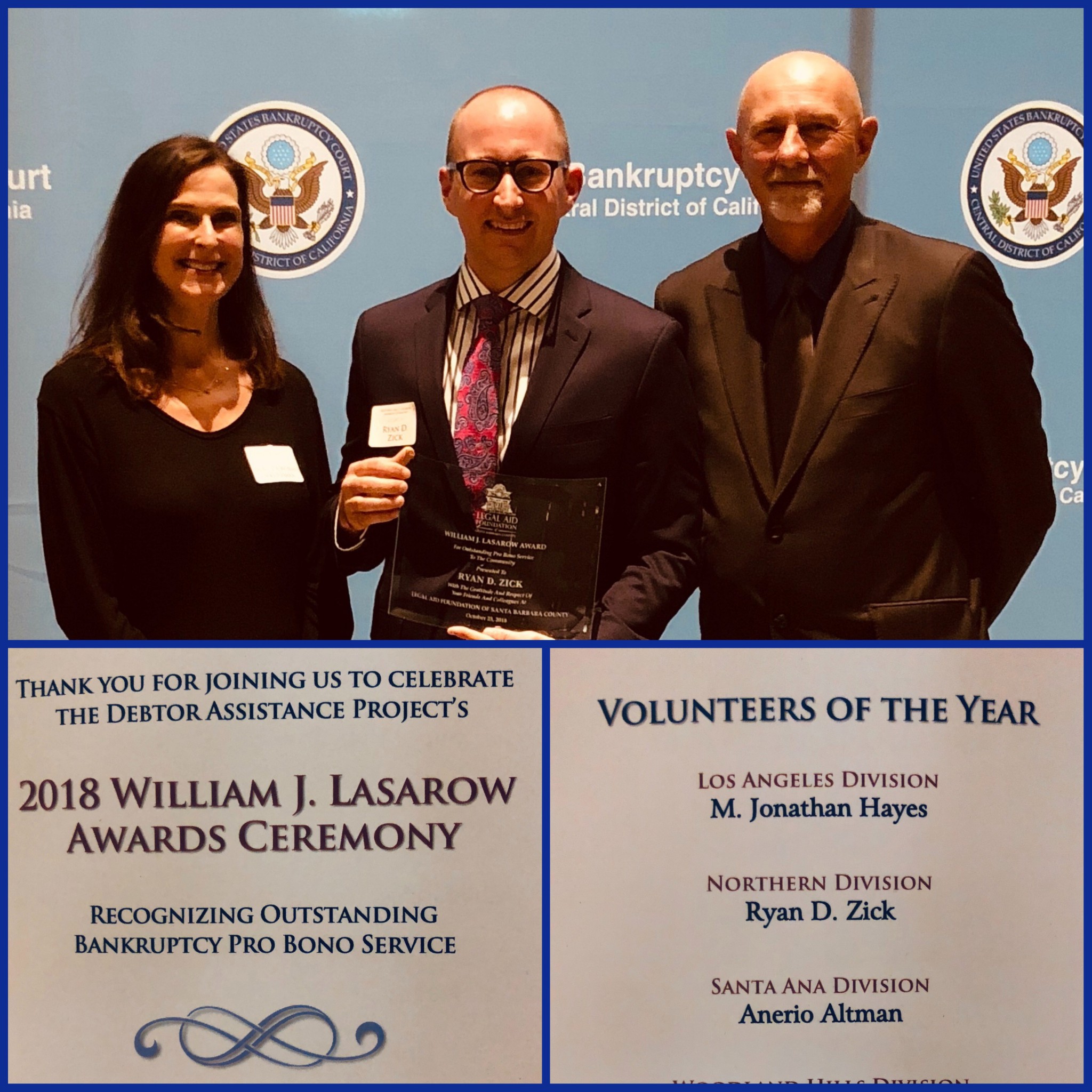 Ryan Zick is Recipient of William J. Lasarow Award – ppplaw.com